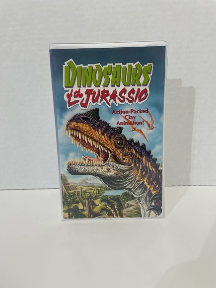UAV Gold | Media | Dinosaurs Of The Jurassic Vhs Claymation Movie ...